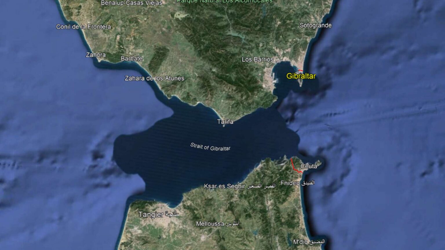 Sailing in Gibraltar - How to cross the Strait of Gibraltar?